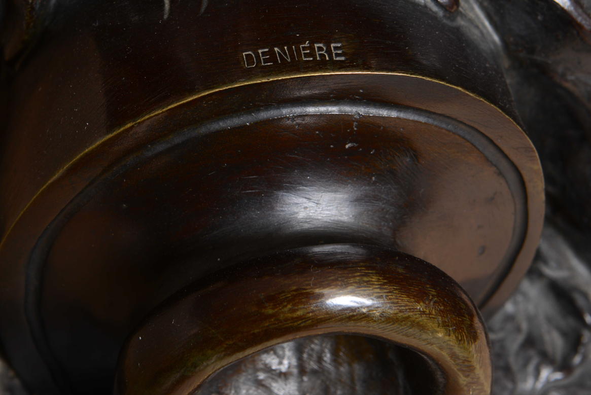 Grand bronze de Bacchus – Signé Claudion, fondeur Denière, XIXe siècle